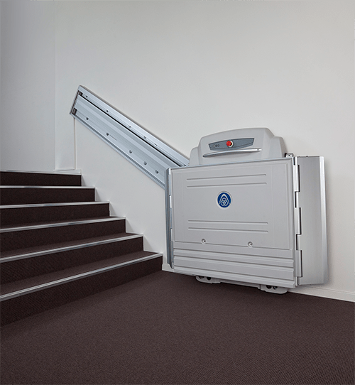VIMEC v64 Straight Rail Stairlifts | Inclined Platform Lift